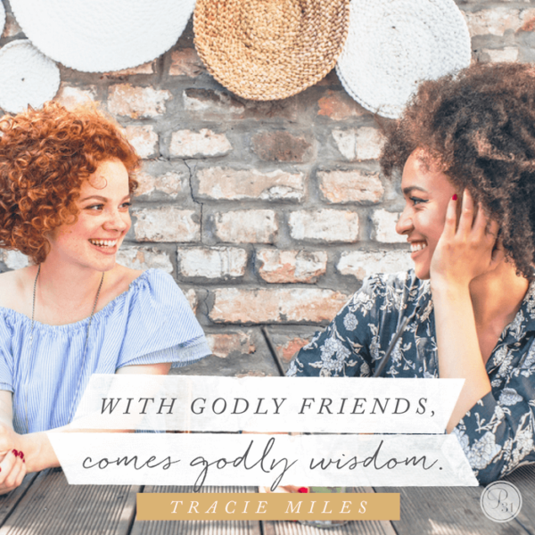 Godly Friends Godly Wisdom