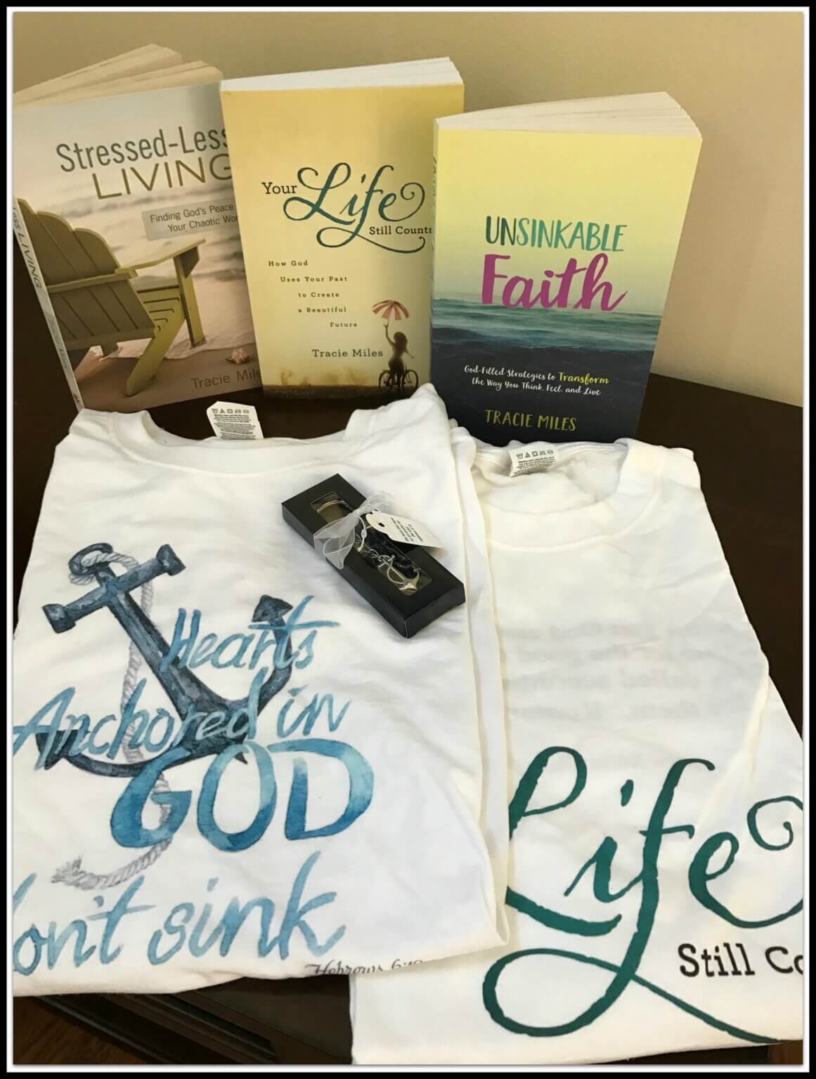 It's official release day for Unsinkable Faith! - Tracie Miles