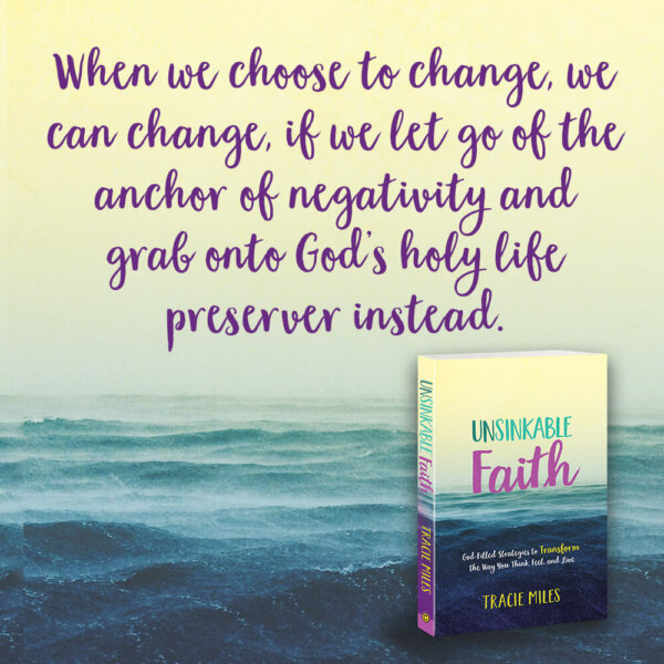 The Countdown to Unsinkable Faith Has Begun! - Tracie Miles